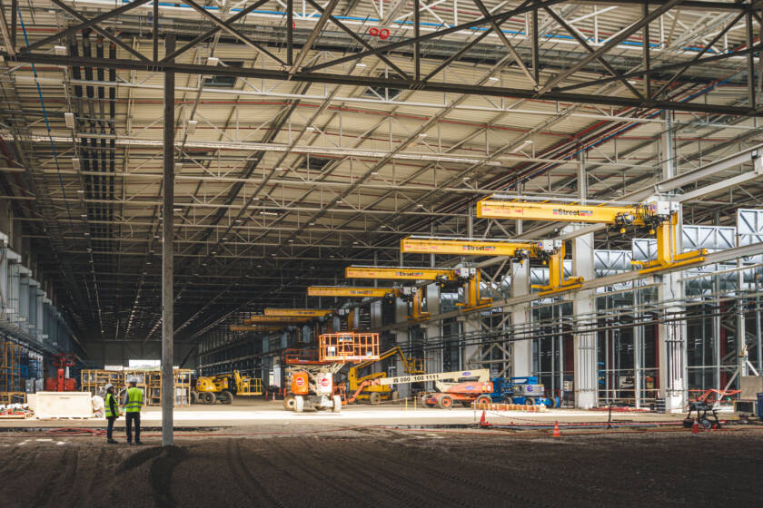 Siemens Gamesa - Industrial Photography of the Construction Site of ...
